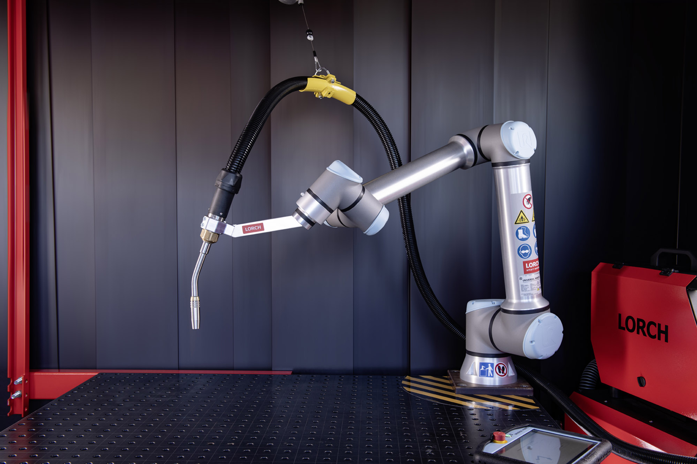 The Lorch Cobot Welding Solutions UR10e MIG-MAG The Lorch Cobot Welding Solutions UR10e MIG-MAG